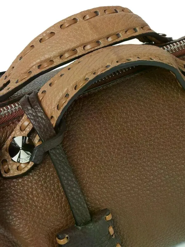 Fendi Mini Selleria Leather Handbag