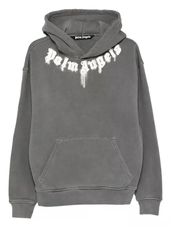 Palm Angels Logo-print Hoodie