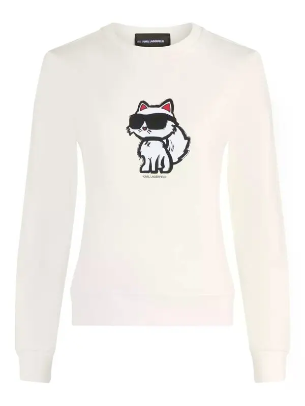 Karl Lagerfeld Choupette Print Sweater