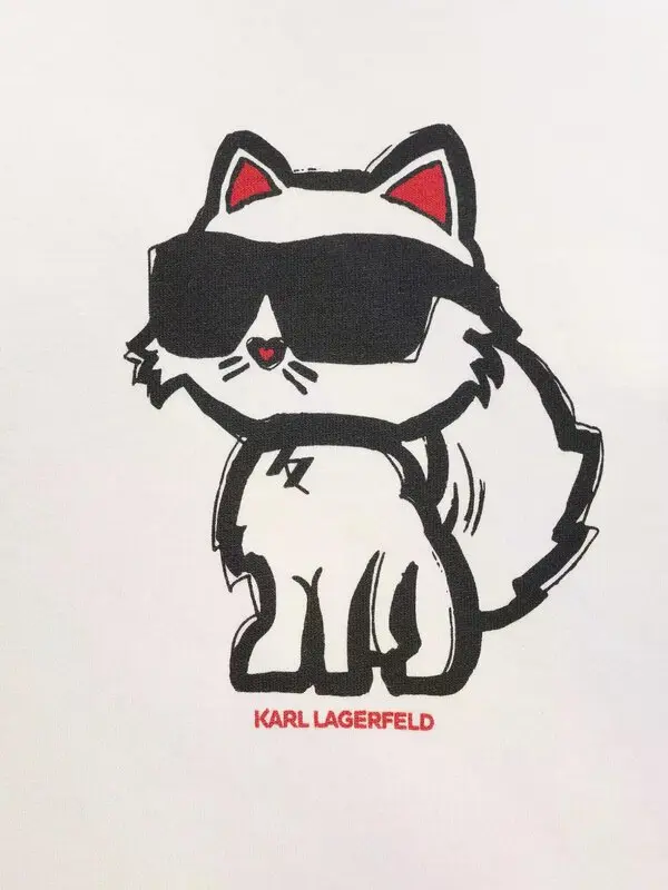 Karl Lagerfeld Choupette Print Sweater