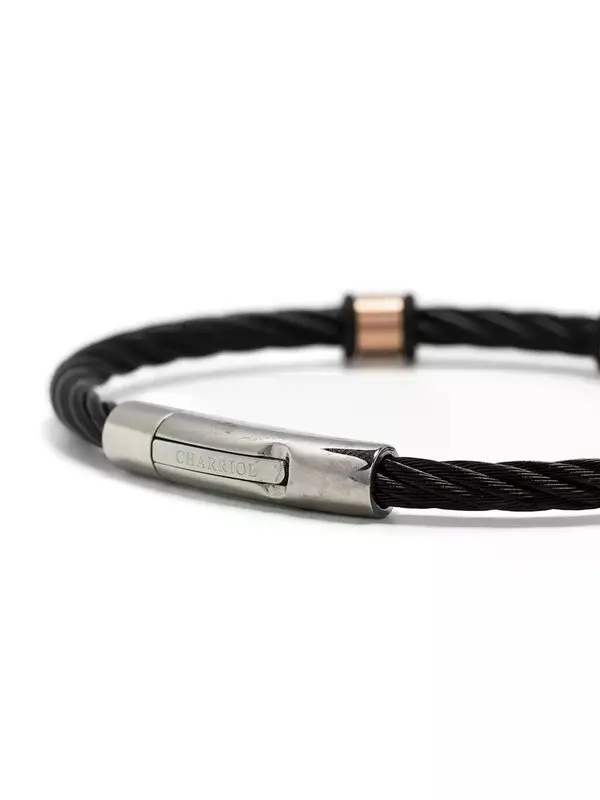 CHARRIOL Celtic Cable Bangle - Black
