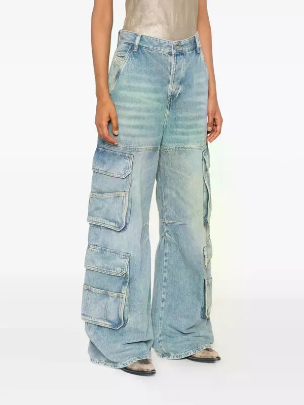DIESEL® 1996 D-sie Odbcx Multi-pocket Cargo Jeans