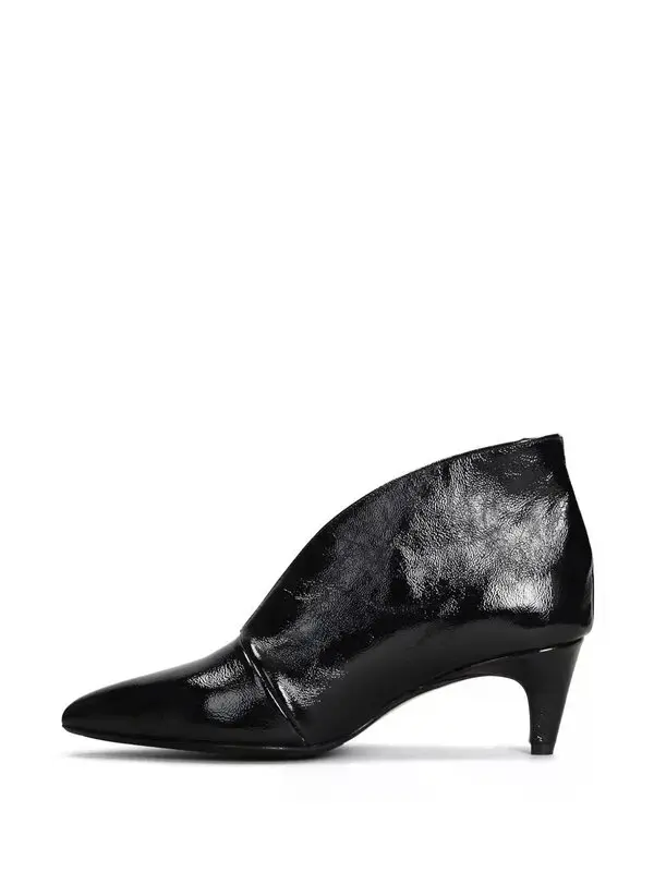 L'ARIANNA Leather Ankle Boots