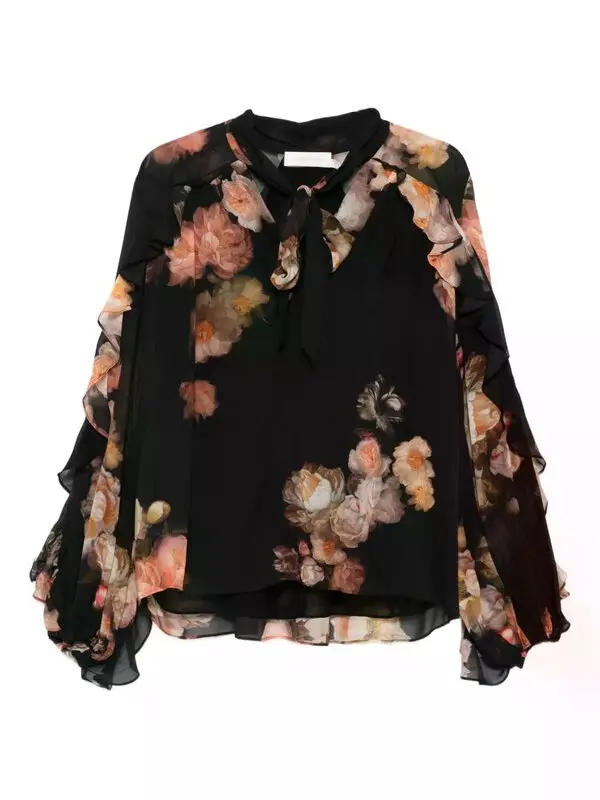 Zimmermann Floral Print Blouse