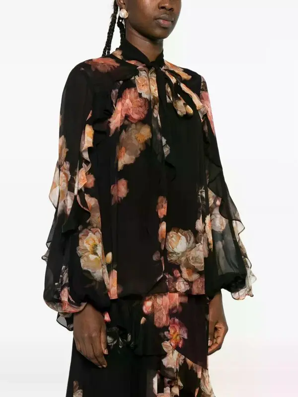 Zimmermann Floral Print Blouse