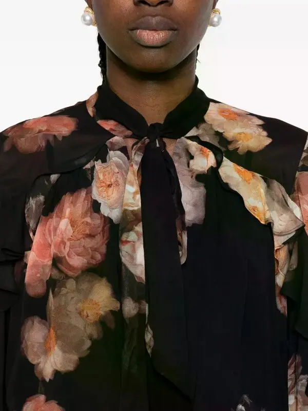 Zimmermann Floral Print Blouse
