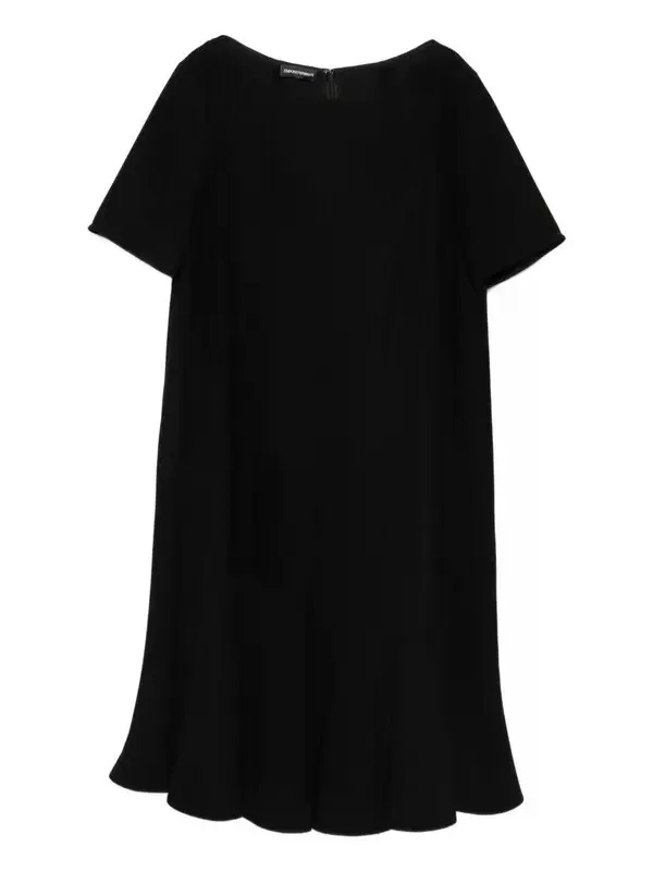Emporio Armani Short-sleeve Flared Dress