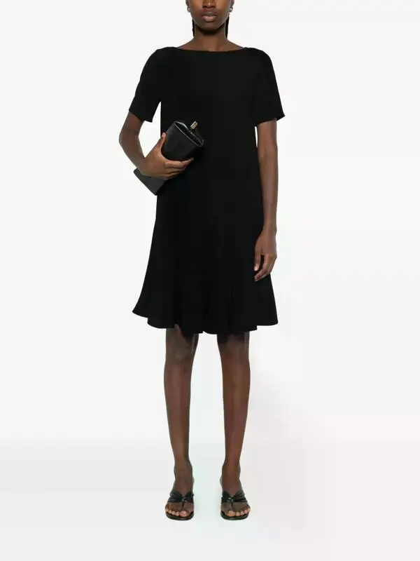Emporio Armani Short-sleeve Flared Dress