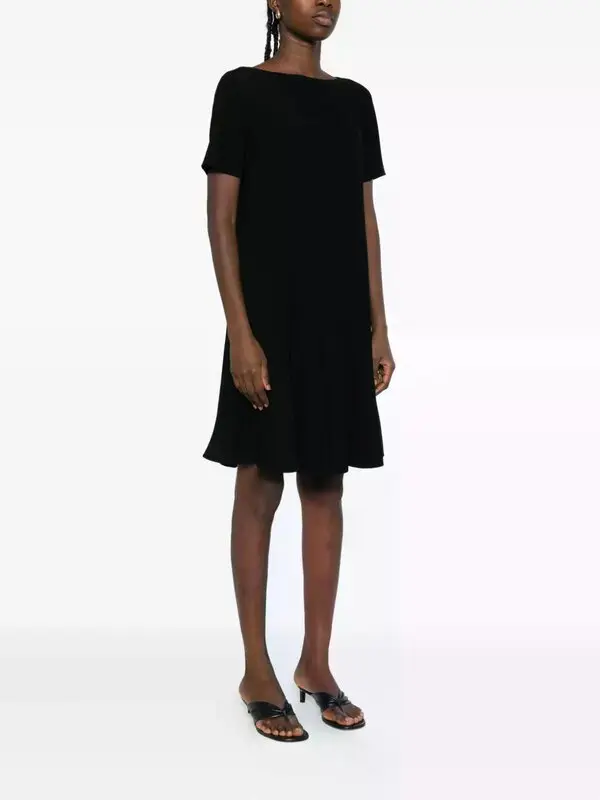 Emporio Armani Short-sleeve Flared Dress