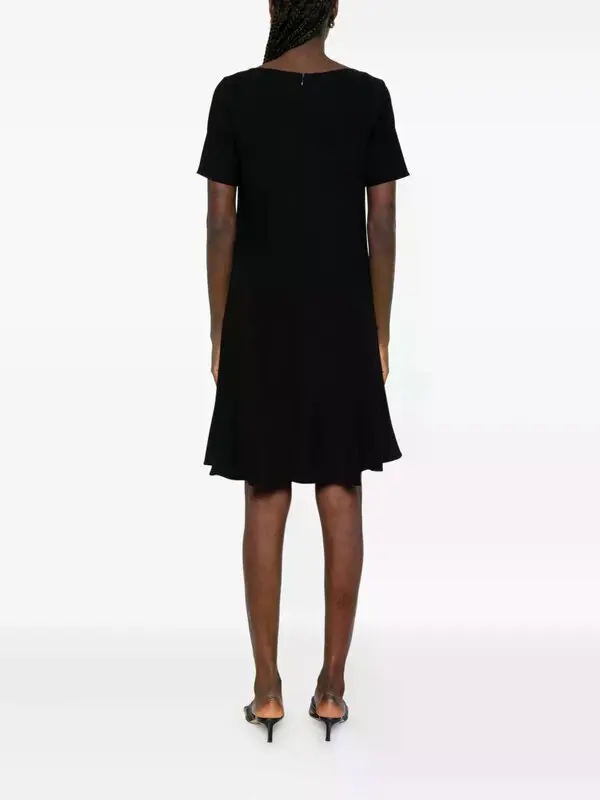 Emporio Armani Short-sleeve Flared Dress
