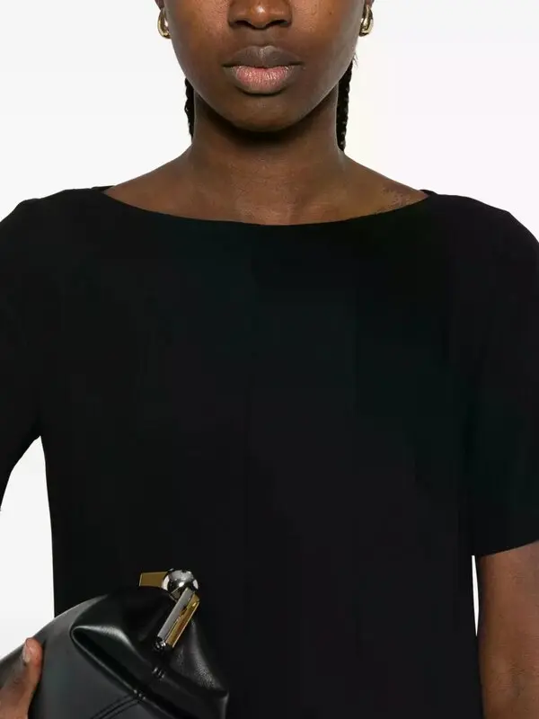 Emporio Armani Short-sleeve Flared Dress