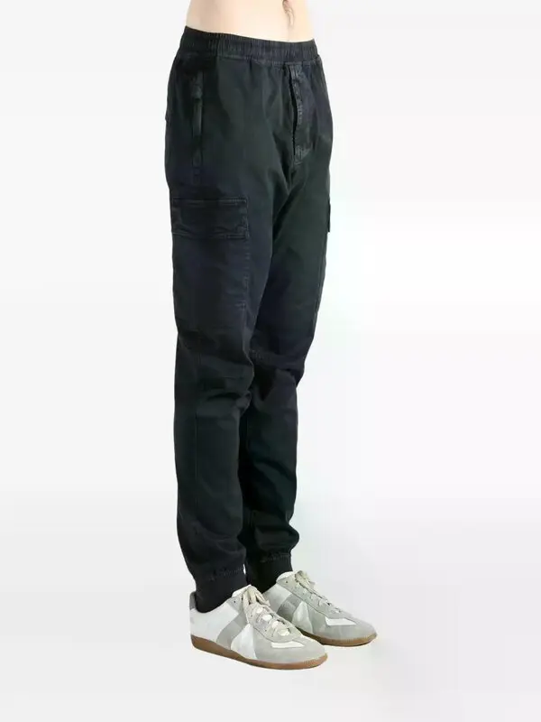Stone Island Cargo-pocket Trousers - Black