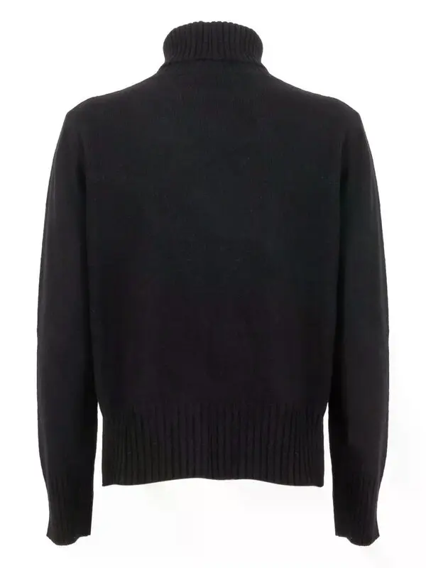 KANGRA Ribbed-trim Roll-neck Sweater