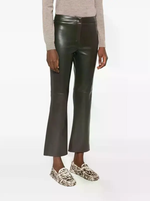 Max Mara Flared-hem Panelled Trousers