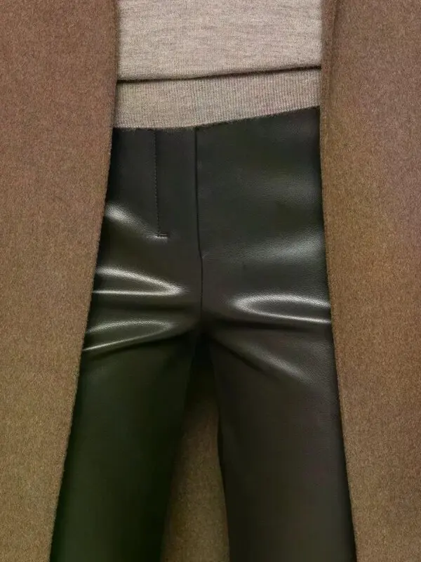 Max Mara Flared-hem Panelled Trousers