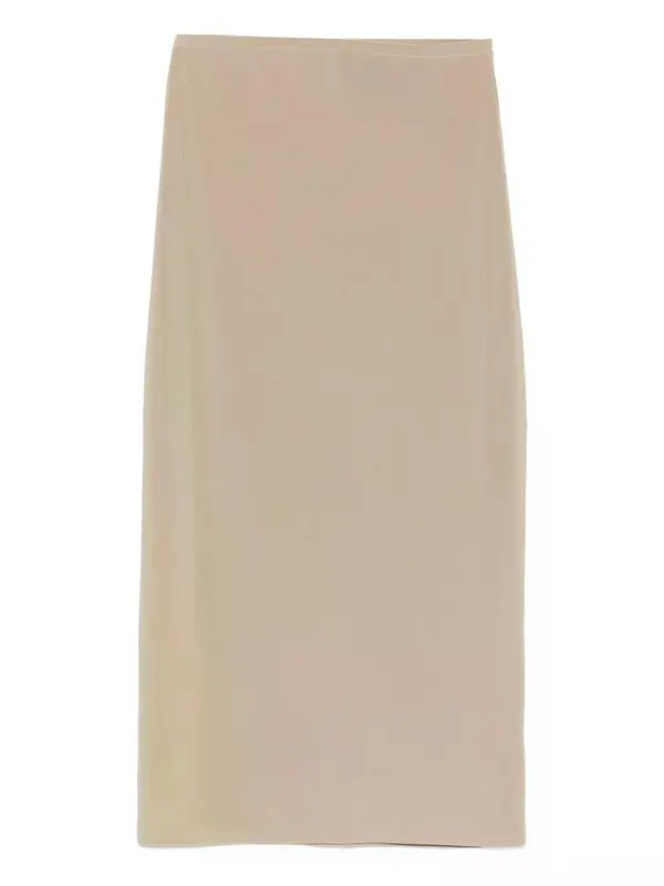 Norma Kamali Straight Midi Skirt