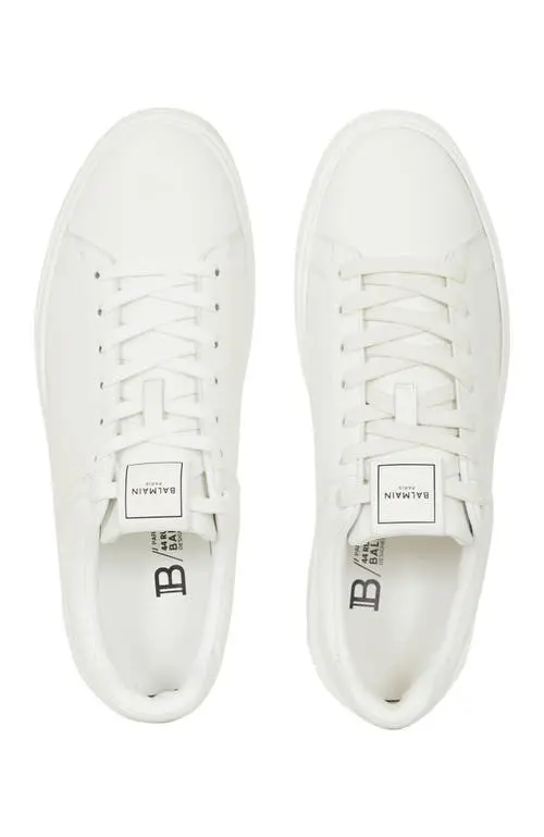 Balmain B-court Calfskin Trainers