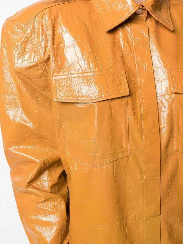 Remain Birger Christensen Oversized Leather Jacket
