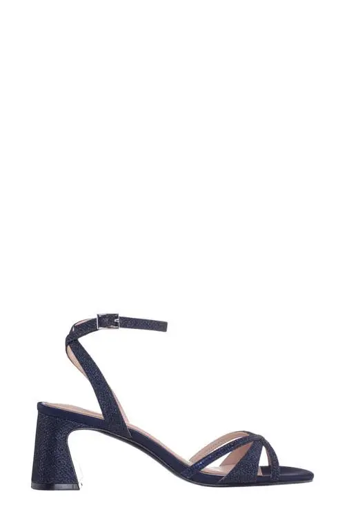 Nina Bracha Ankle Strap Sandal - Navy