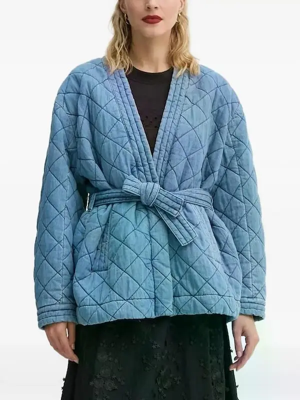 Munthe Quilted Denim Jacket
