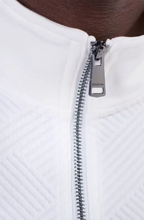 Bugatchi Soft Touch Quarter-zip Pullover