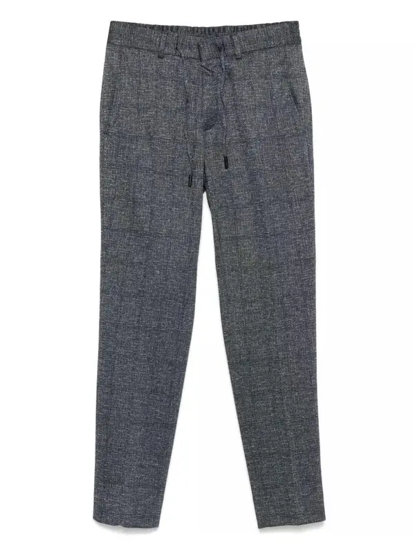 Karl Lagerfeld Textured Drawstring Trousers