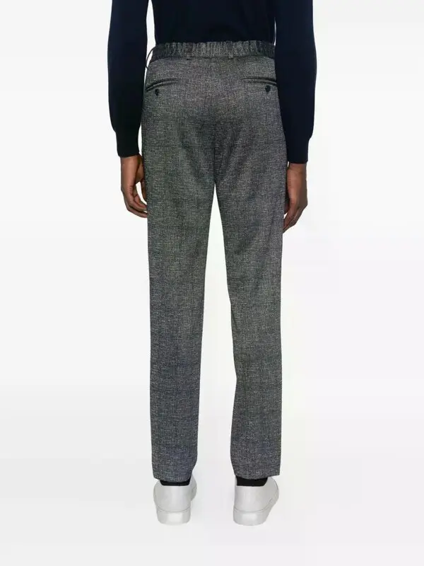 Karl Lagerfeld Textured Drawstring Trousers
