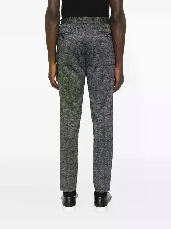 Karl Lagerfeld Textured Drawstring Trousers