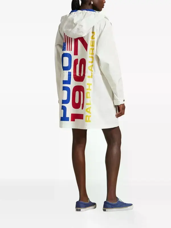 Polo Ralph Lauren Flag-embroidered Drawstring Jacket
