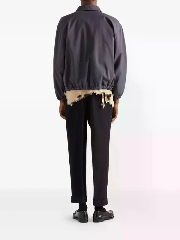 Prada Embroidered-logo Jacket