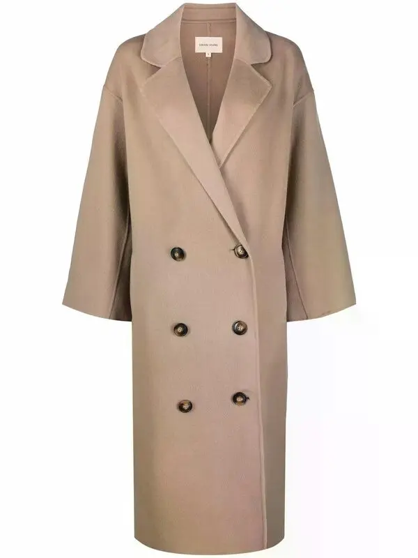 Loulou De Saison Double-breasted Borne Coat