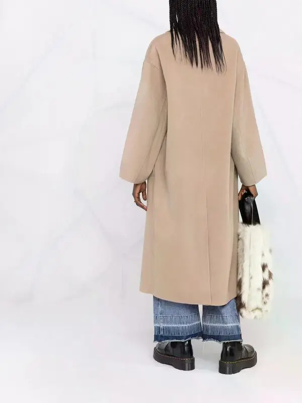 Loulou De Saison Double-breasted Borne Coat