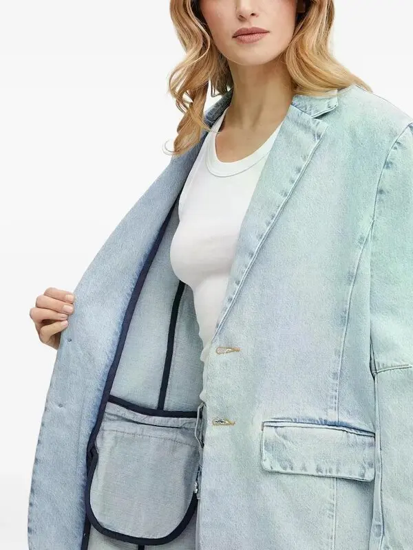 Liu Jo Three-button Denim Blazer