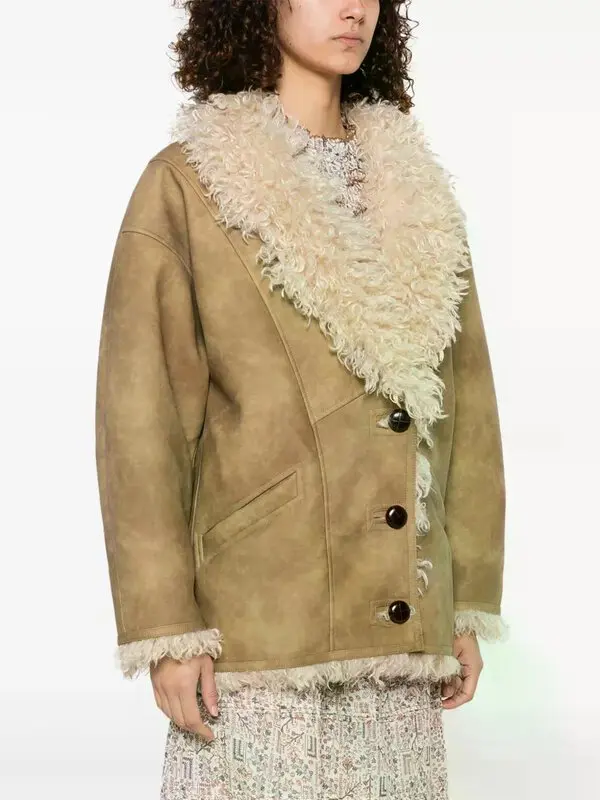 MARANT ETOILE Clea Coat - Neutrals