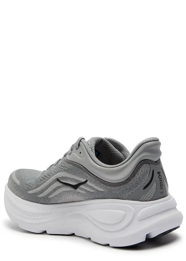 HOKA® Bondi 9 Mesh Sneakers - Grey