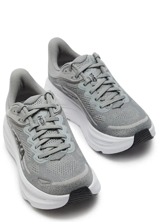 HOKA® Bondi 9 Mesh Sneakers - Grey