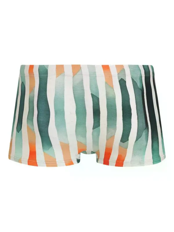 LYGIA & NANNY Striped Swimming Trunks
