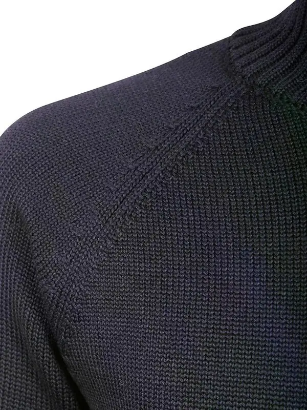 ZANONE High-neck Sweater - Black