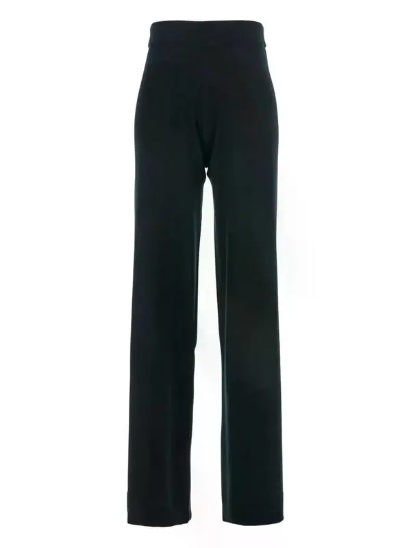 ALLUDE Straight-leg Wool-cashmere Trousers