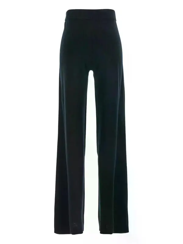 ALLUDE Straight-leg Wool-cashmere Trousers