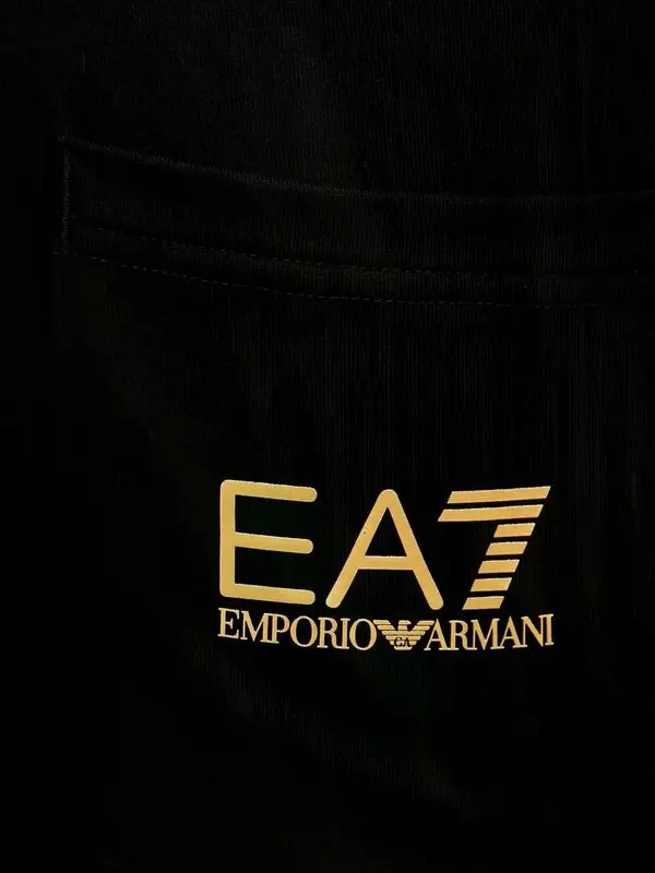 EA7 Logo-detail Track Pants
