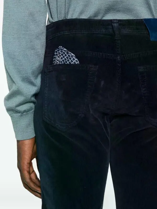 Jacob Cohen Corduroy Trousers - Blue