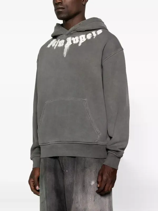 Palm Angels Logo-print Hoodie