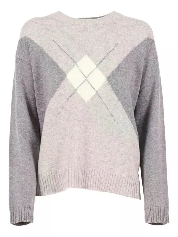 KANGRA Crew-neck Sweater - Grey