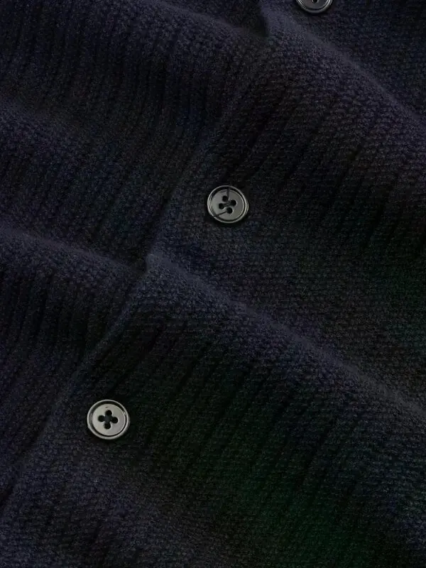Nn07 Nolan Ribbed Shirt - Blue