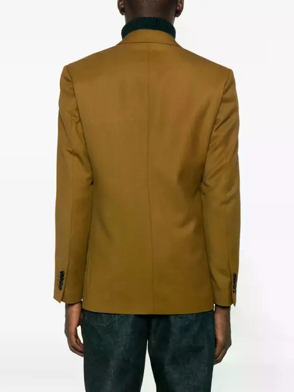 LARDINI Double-breasted Peak-lapel Blazer