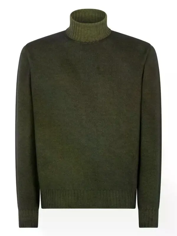Boglioli Turtleneck Ribbed-hem Sweater