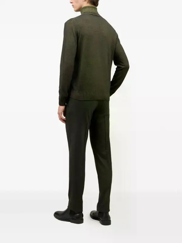 Boglioli Turtleneck Ribbed-hem Sweater