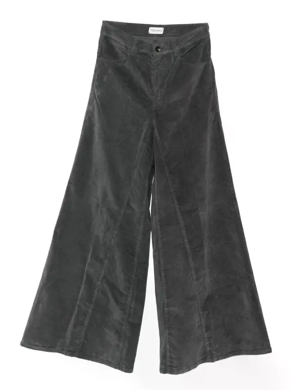 TRUE AVENUE Wide Leg Corduroy Trousers