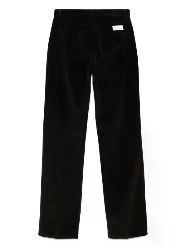 NINE:INTHE:MORNING Buttoned Straight Trousers - Brown